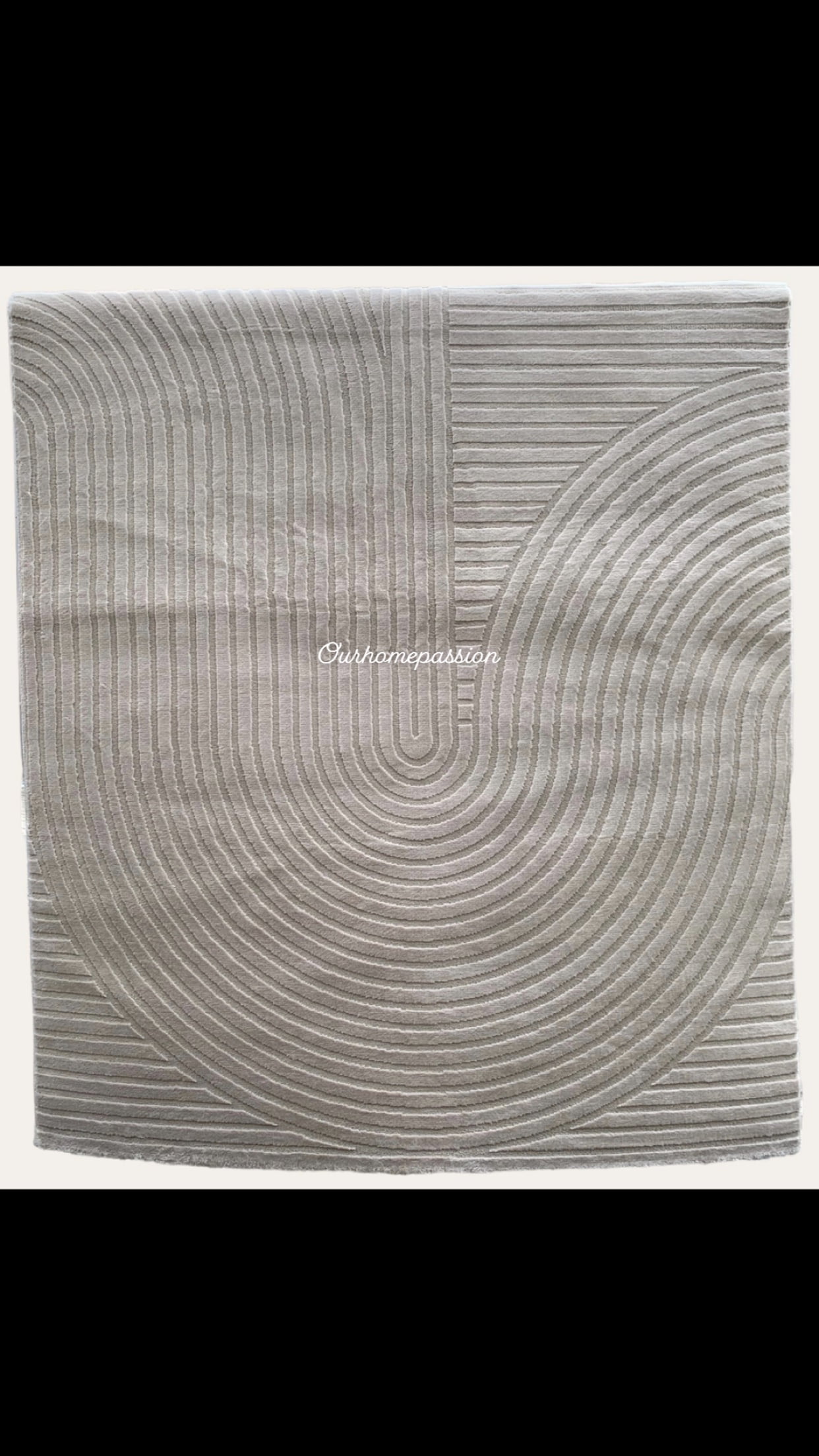 Tonano Vloerkleed Beige/Taupe 200x280CM - Ourhome Passion