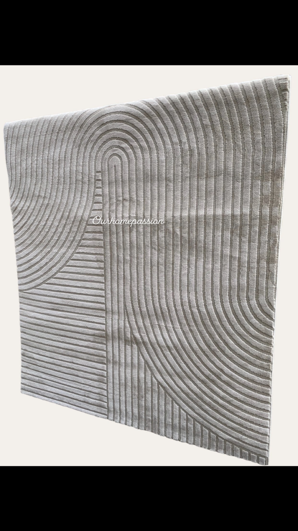 Tonano vloerkleed Beige/Taupe 160x230CM - Ourhome Passion