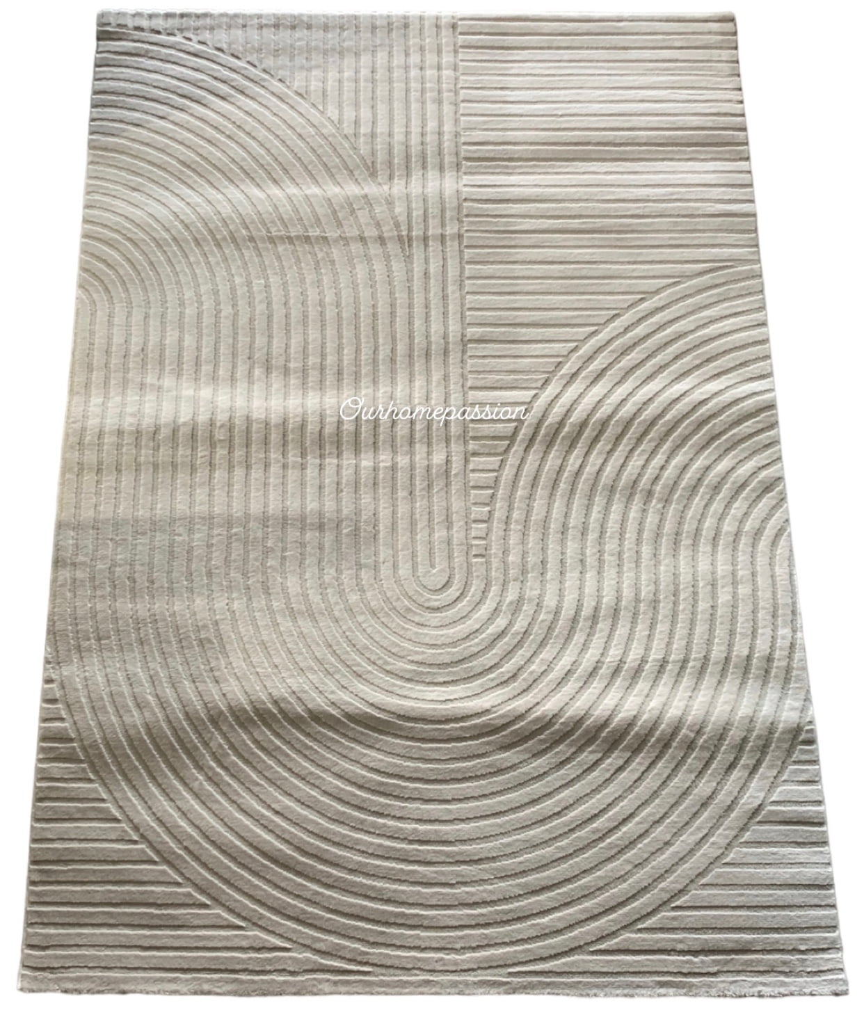 Tonano vloerkleed Beige/Taupe 160x230CM - Ourhome Passion